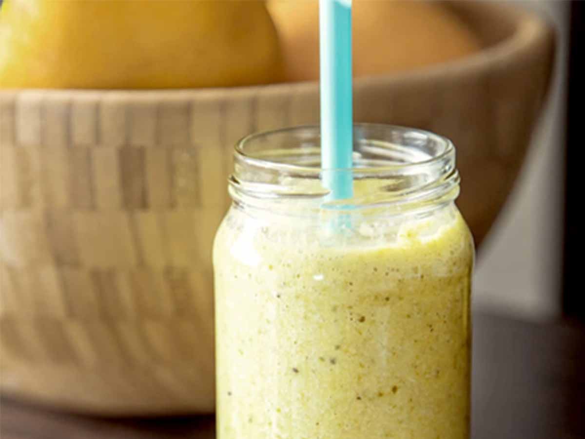 Super lecker: Frozen Banana - Ananas Shake | smnut.com
